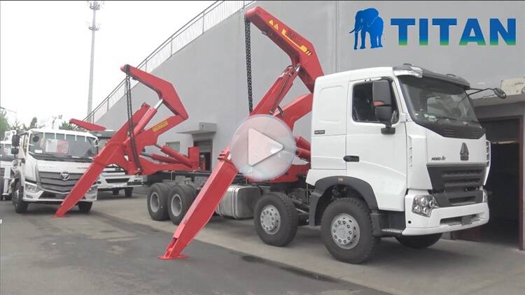 Side Loader Trailer | Self Unloading Container Lift Trailer
