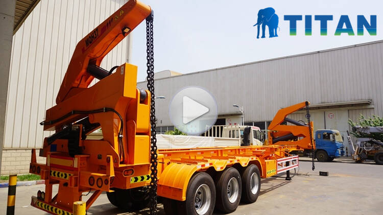 40Ft Container Side Lifters Trailer for Sale | TITAN Side Lifters