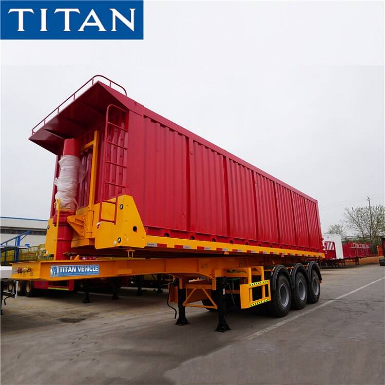 Container Tipper Chassis | Container Dump Trailer For Sale-TITAN