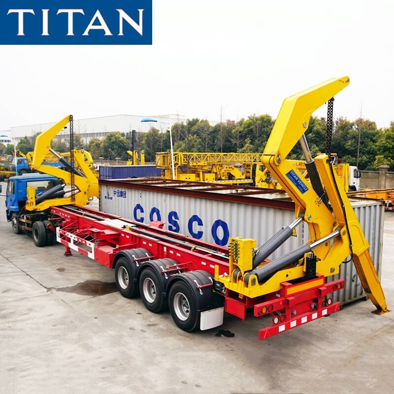 45T Container Side Loader Trailer for Sale | TITAN Side Lifter